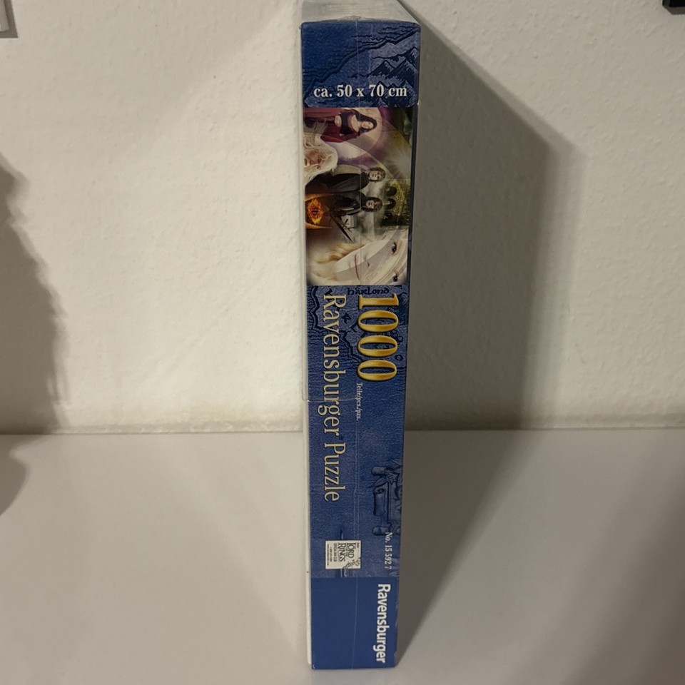 Innen Neu Herr der Ringe Puzzle Vintage Ravensburger 1000 Teile Hobbit ...