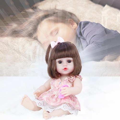 Children Kids Educational Toy Reborn Cute Baby Doll Lifelike Simulation ...