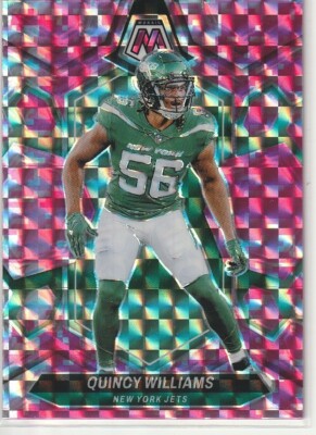 2024 Panini Mosaic Camo Pink Quincy Williams New York Jets | eBay