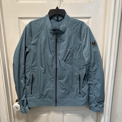 Belstaff Motorcycle Jacket Men’s Size 42 Memory Shell Water Repellent ...