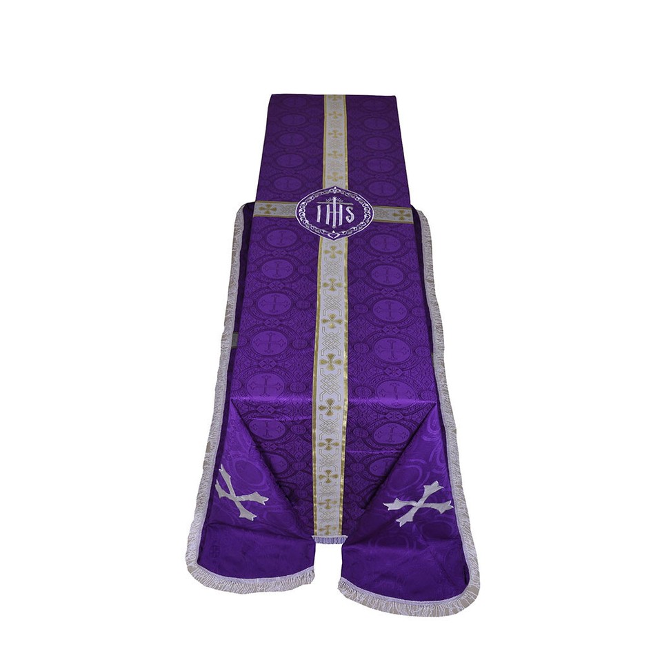 Purple Funeral Pall Size - 8'x12' Unlined Requiem mass, Funeral Pall ...