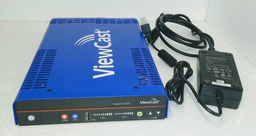 Niagara 2200 ViewCast Video Audio Media Encoder Streaming Appliance 96 ...