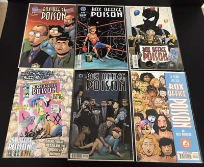 Vintage Comic Book Lot of 6 Antarctic Press Comics Box Office Poison | eBay