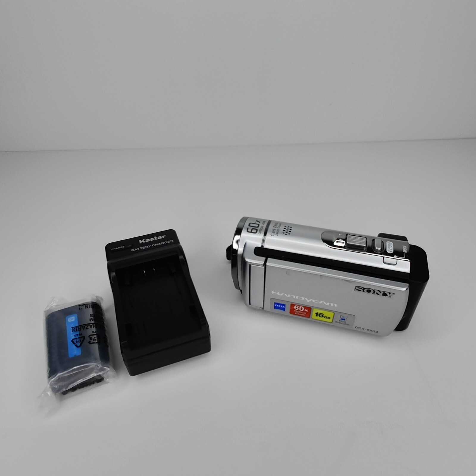 Sony DCR-SX63 16 GB Camcorder - Silver for sale online | eBay