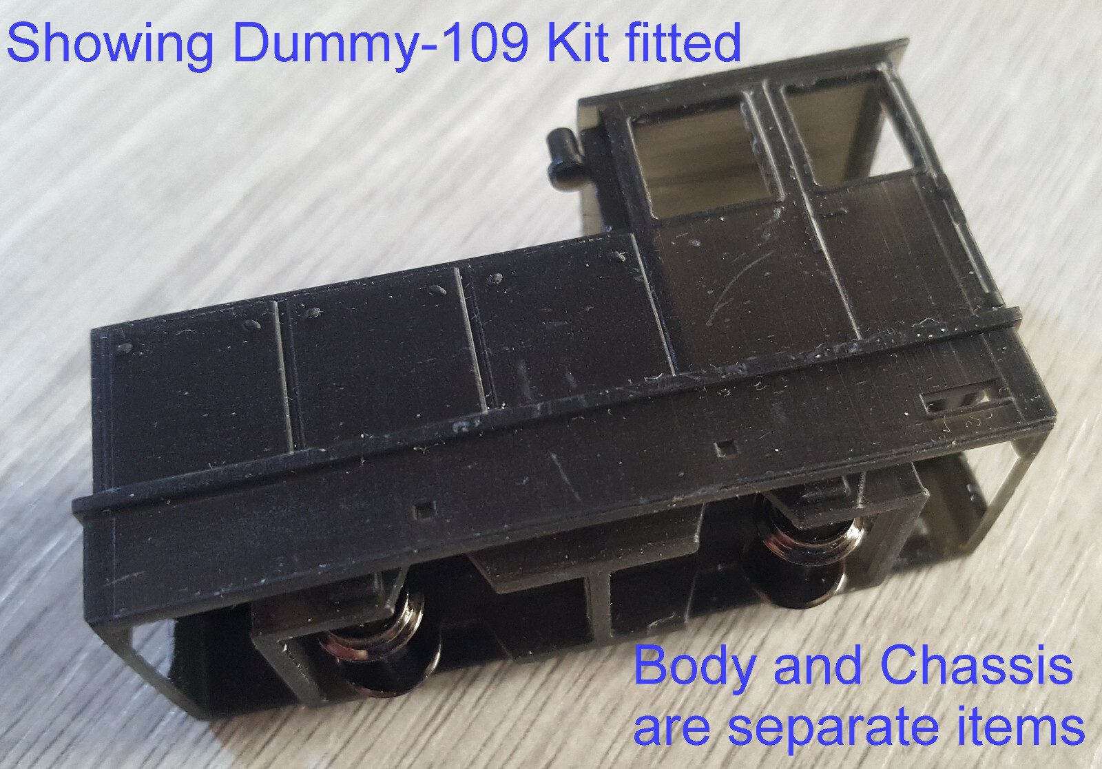 OO9/009 Dummy Chassis for KATO 11-109 including wheels HOe Loco ...