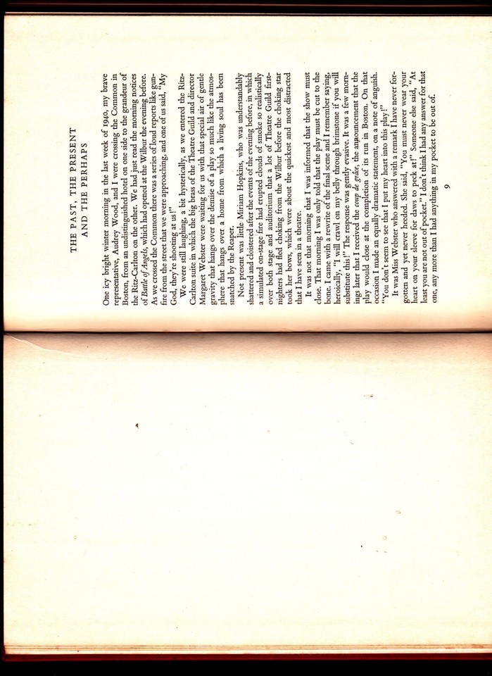 Orpheus Descending Tennessee Williams 1958 Hardback 1st? UK edition no ...