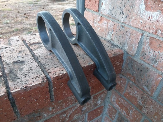 REAR LEAF SPRING MOUNTS FITS 9 INCH FORD REAR FORGED STEEL 1932 FORD ...