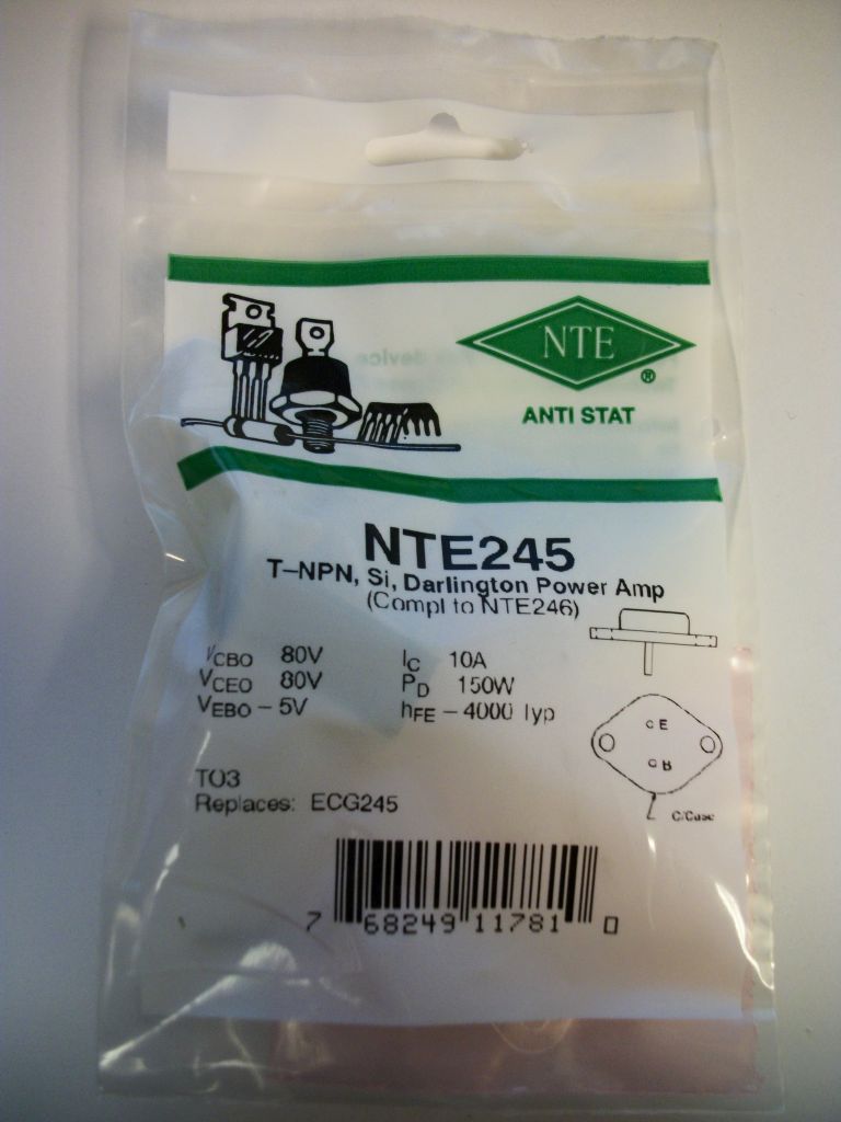 NTE Electronics - NTE228A NTE229 NTE235 NTE236 NTE242 NTE243 NTE244 ...