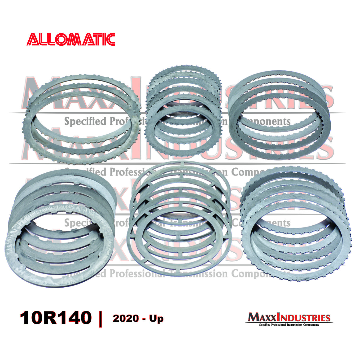 Ford 10R140 Transmission Stage 2 Rebuild Kit - GPZ Gasket Pistons Filtr ...