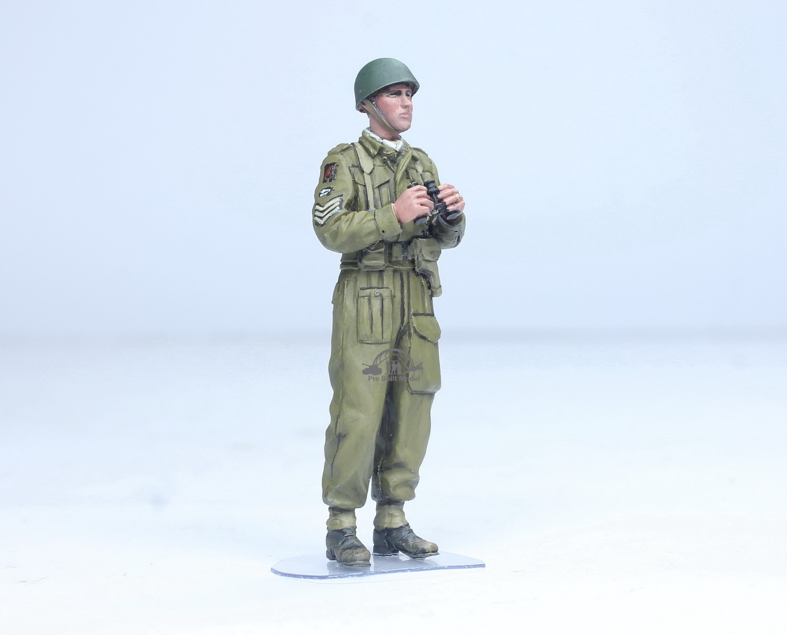 PreSale British Tank Commander (set 2) WW2 1:35 Pro Built Model | eBay