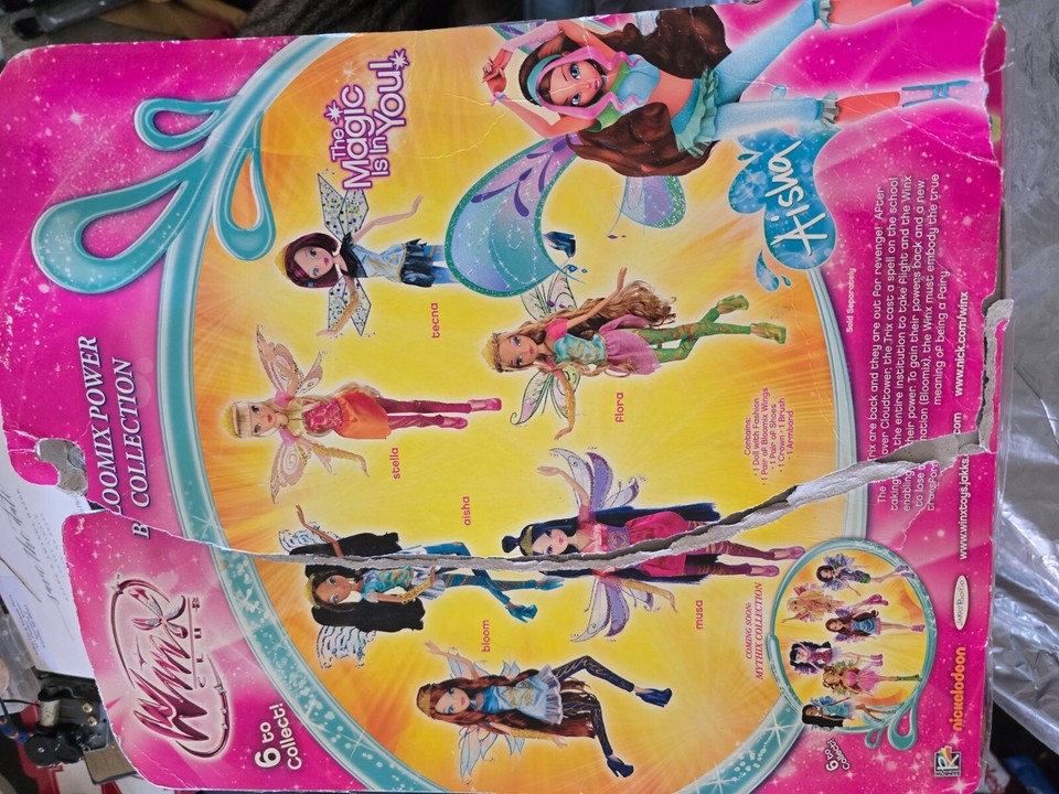 Winx Club Aisha Bloomix Power Doll Rare Collection NIB ~ Jakks Pacific ...