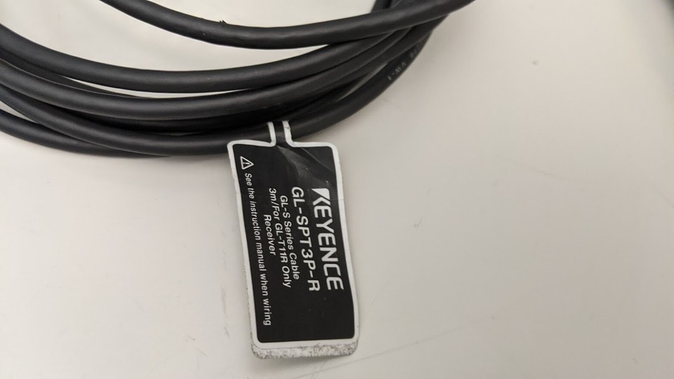 KEYENCE GL-S08FH-T Transmitter & GL-S08FH-R Receiver Safety Light ...