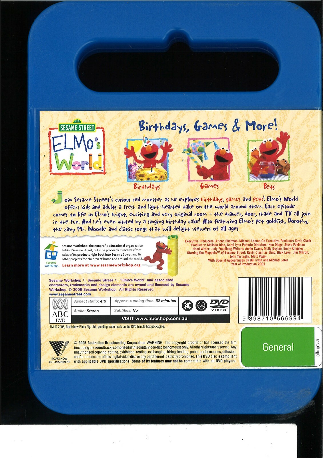 Sesame Street-Elmo's World-Birthday Games and more (New Packaging) (DVD ...