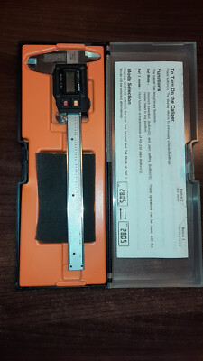 MAX-CAL, FOWLER / NSK, 6" Digital Caliper With Book | eBay