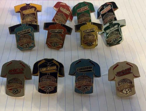 2011 Little League World Series LLWS Jersey Pin Lot 65th Anniversary ...