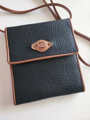 Esprit Crossbody Wallet - Black - Vintage 90s / Y2K Bag, Travel ...