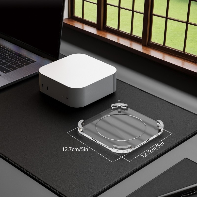 Desktop Stand Dustproof Transparent Laptop Holder Cooling Heat ...