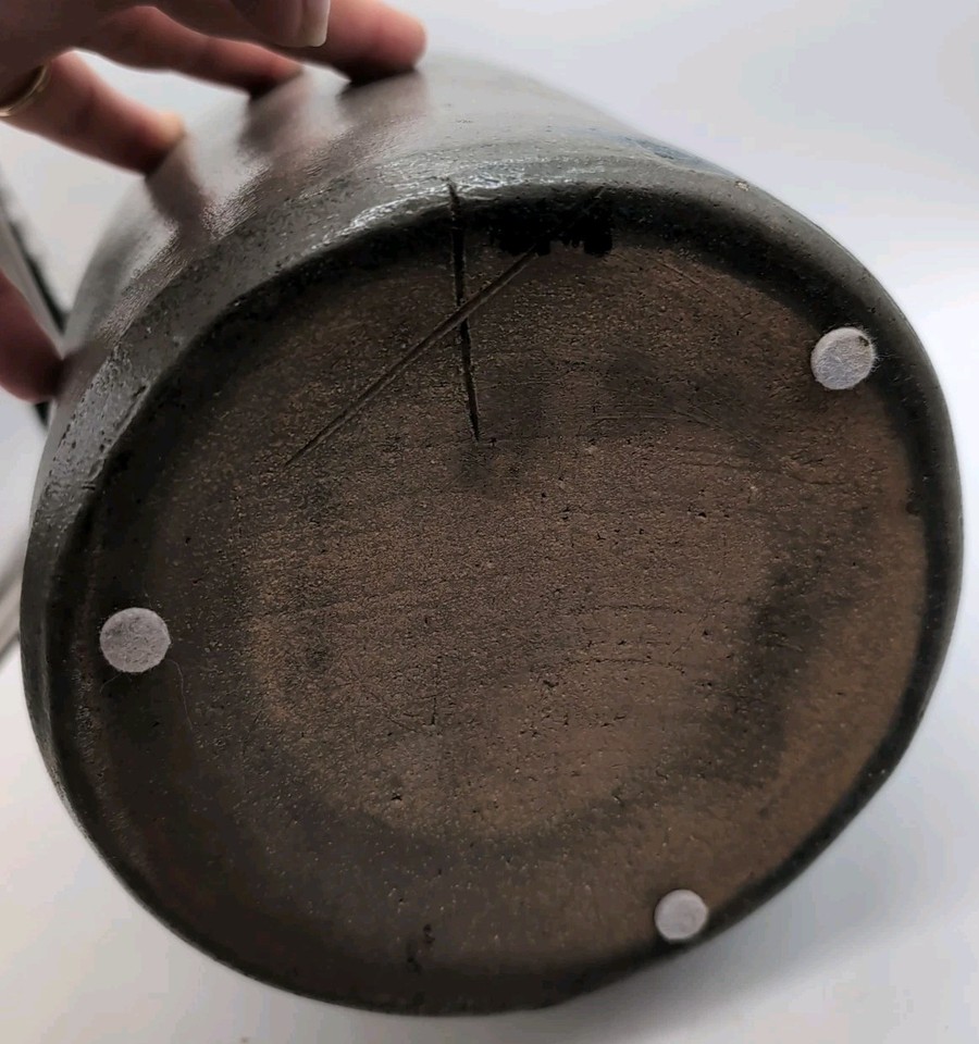 Blue Gray T F Reppert Successor James Hamilton Greensboro PA Stoneware ...