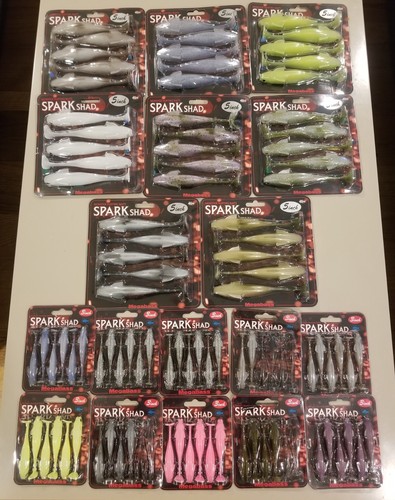 Big Bundle of Megabass Swimbaits - Spark Shads and Hazedong Shads! | eBay