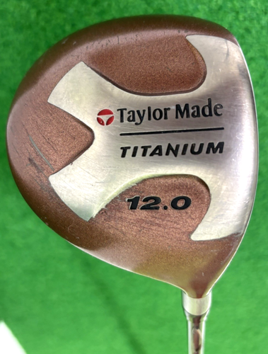 TaylorMade Titanium BUBBLE Driver 12 USED Regular Right Hand Golf Club ...