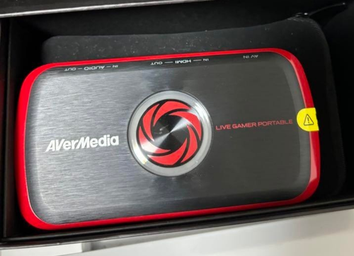 AverMedia C875 AVT-C875 Live Gamer Portable Capture Device Black Red Japan | eBay
