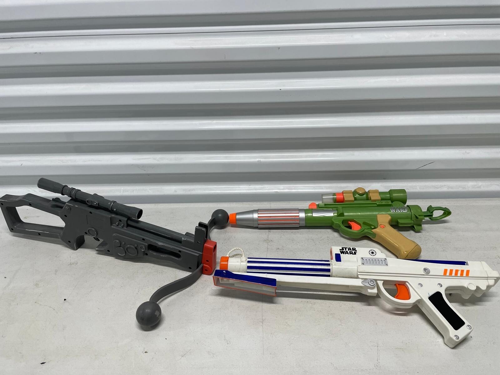 Hasbro Nerf Star Wars Clone War Trooper Dart Gun Blaster Rifle LOT of 3 ...