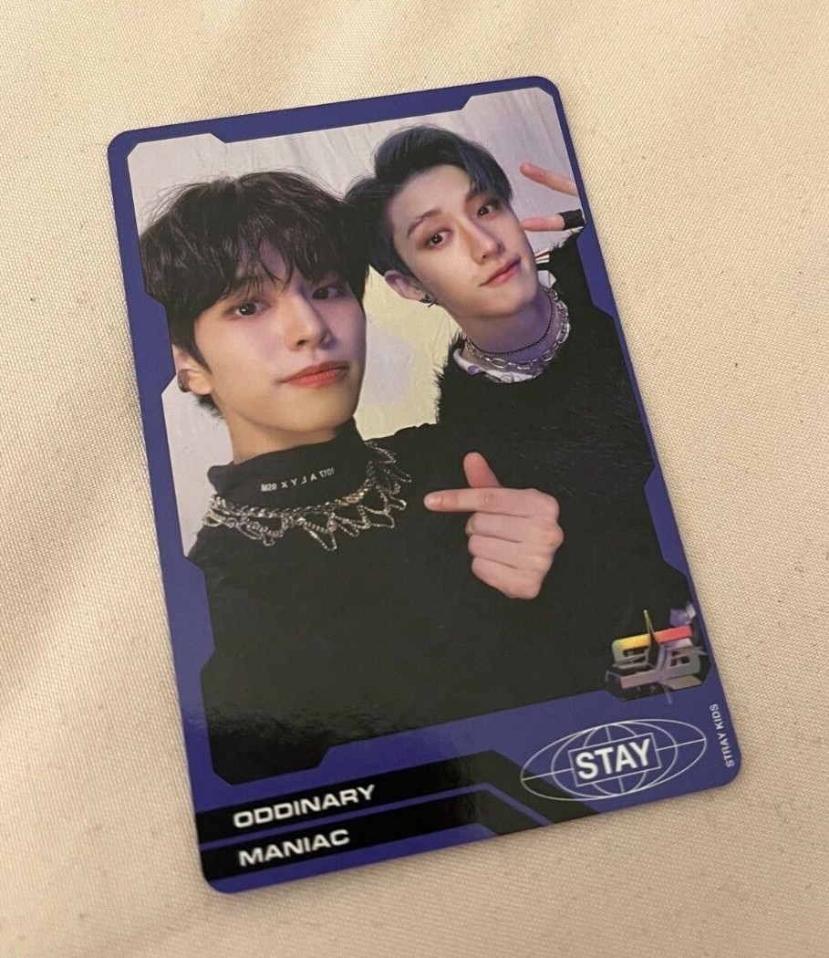 STRAY KIDS SKZ ODDINARY PHOTOCARD SCANNING BLUE UNIT PC US SELLER | eBay