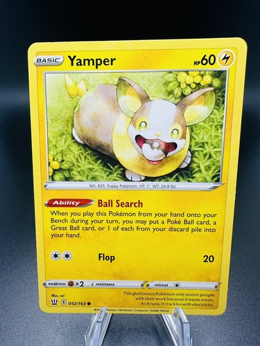 Pokemon TCG - Yamper 52/163 - Battle Styles 2021 | eBay