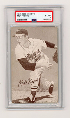 1947-1966 Exhibits Milt Pappas - PSA 6 | eBay