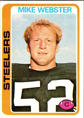1978 Topps Football #351 Mike Webster - Pittsburgh Steelers - Free ...