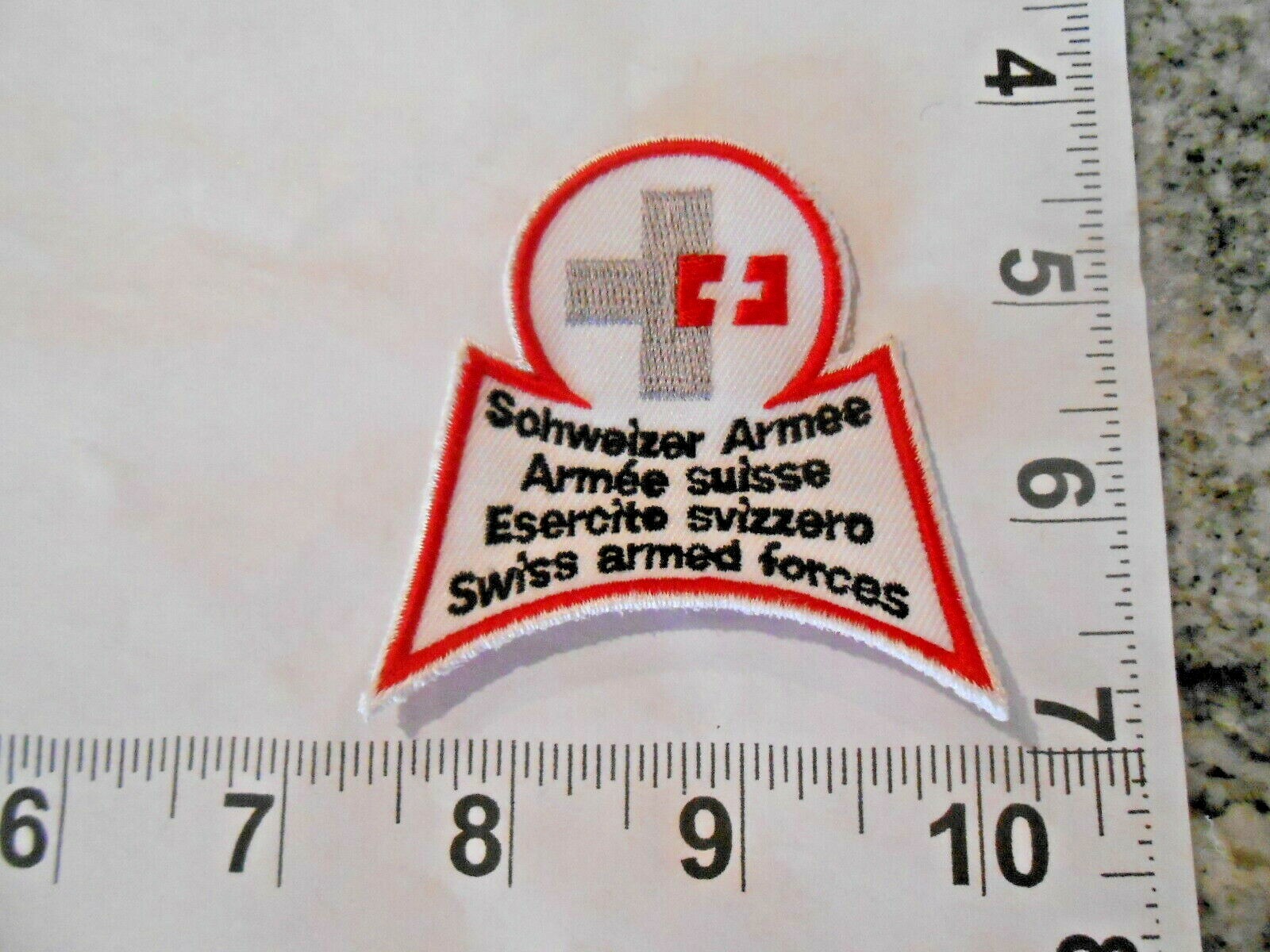 Swiss Armed Forces patch free shipping | eBay