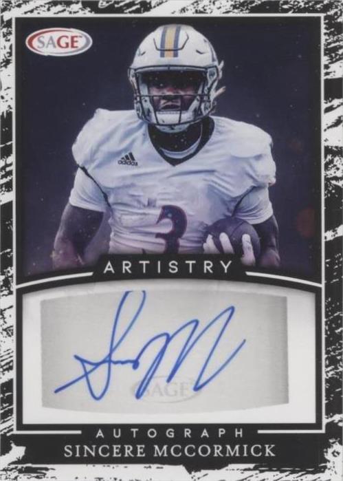 2022 SAGE Artistry Sincere McCormick #A-SM2 for sale | eBay