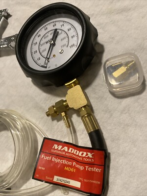 MADDOX. SUPERIOR AUTOMOTIVE TOOLS ,Fuel Injection Pressure Tester/MD61 ...