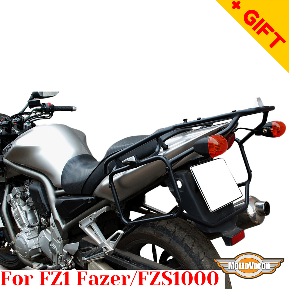 For Yamaha FZ1 Fazer rack luggage system FZS 1000 side carrier cases ...