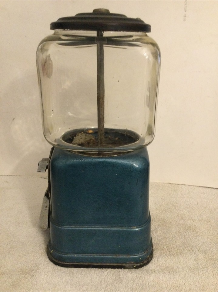 1940's Vintage Universal/Toppers Deluxe Penny Peanut Machine Square ...