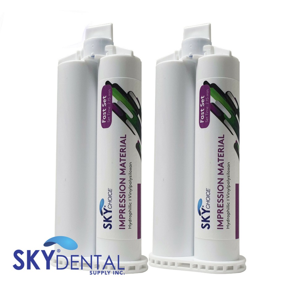 LIGHT MEDIUM HEAVY Body Impression Material Dental VPS REGULAR or FAST ...