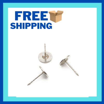 1000 Flathead Pins for Security Tags Checkpoint Compatible EAS Loss ...