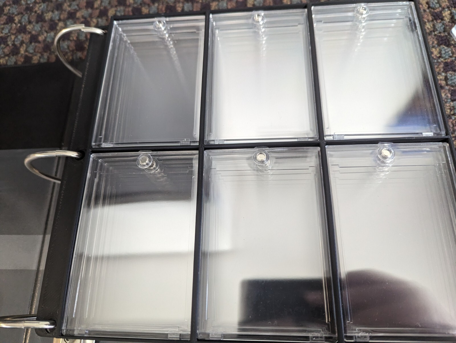 130pt -180pt Pro Slab 3 Ring Binder Page Magnetic for Ultra Pro / BCW ...