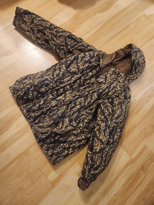 Vintage Columbia Delta Marsh Camo Full Zip Men’s Hunting Jacket L | eBay