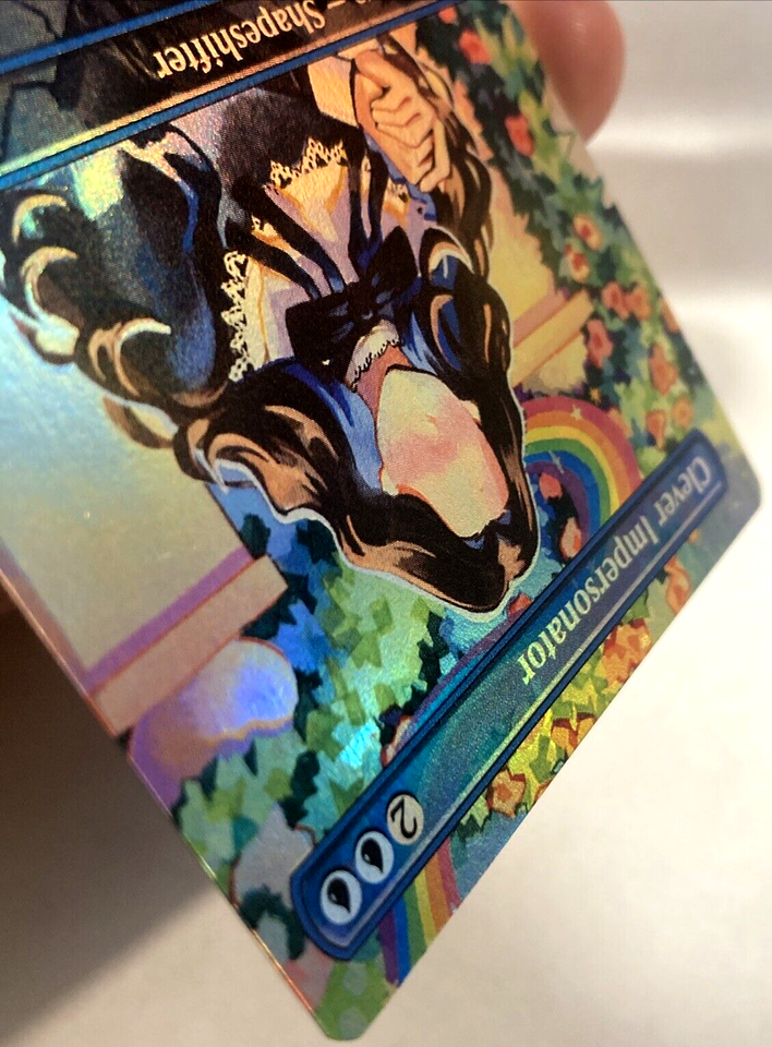 MTG Clever Impersonator RAINBOW FOIL Secret Lair Drop 1429 NM | eBay