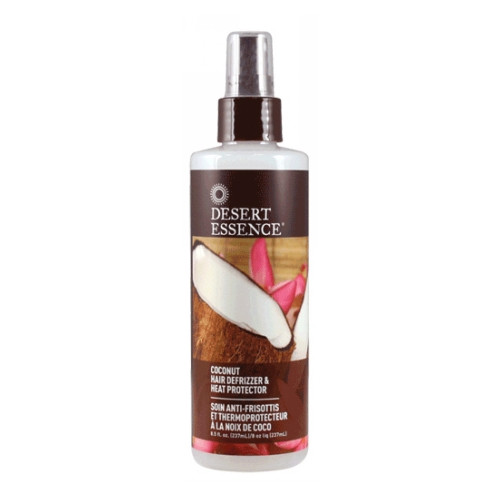 Coconut Hair Defrizzer and Heat Protector 8.5 OZ By Desert Essence ...