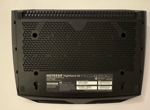 NETGEAR Nighthawk X6 R8000 AC3200 Tri-Band WiFi Router - Used Reset To ...