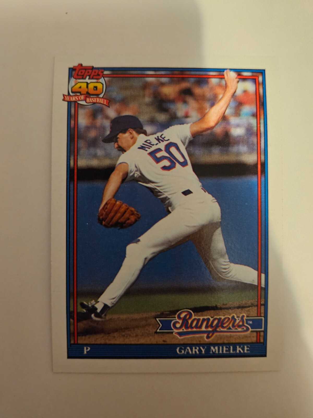 1991 TOPPS GARY MIELKE #54 NM | eBay