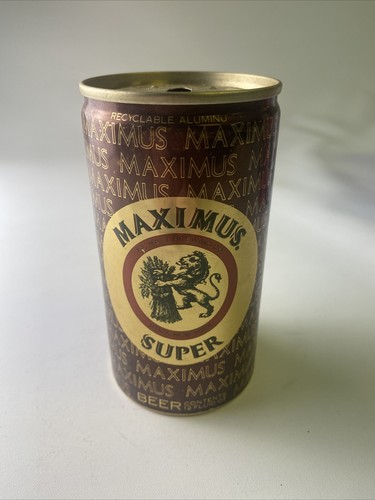 Maximus Super FX Matt Brewing Co NY Man Cave Premium Pull Tab Beer Can ...