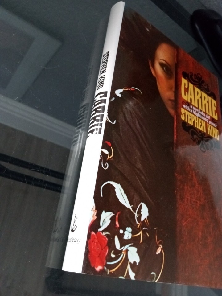 Carrie Stephen King Hardcover Book w/ DJ - Doubleday 1974 Pristine ...