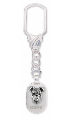 Boxer Jewelry Sterling Silver Handmade Boxer Key Ring BD32-KSRE | eBay