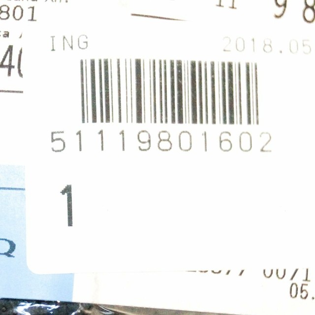 OEM MINI Cooper Countryman R60 Front Bumper Upper Foam 51119801602 ...