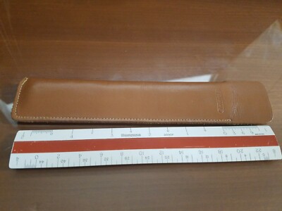 Vintage Bruning One Decimeter Ruler W/ Case | eBay