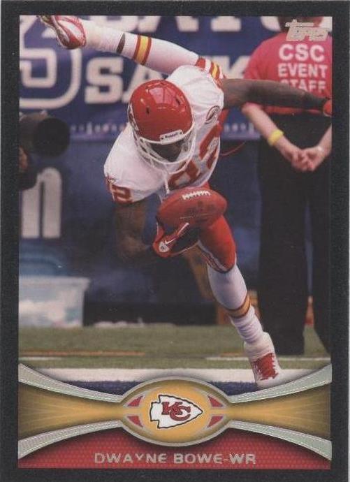 2012 Topps - Dwayne Bowe #40 Black /57 for sale online | eBay