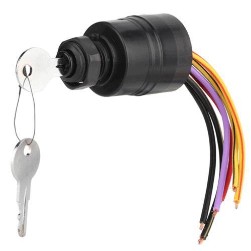 For Mercury Outboard Ignition Key Switch Push to Choke Off-Ignition ...
